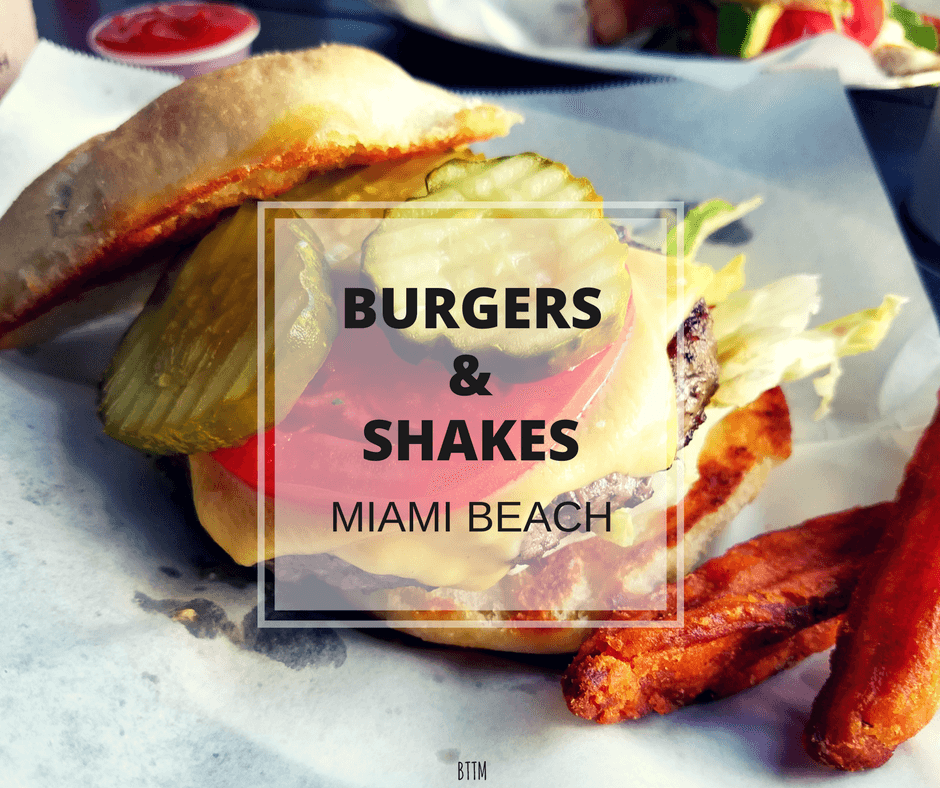 Burgers And Shakes In Miami Beach - Buddy The Traveling Monkey