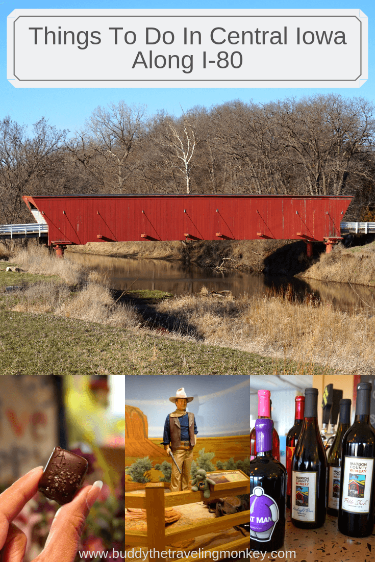 Things To Do In Central Iowa Along I-80 - Buddy The Traveling Monkey